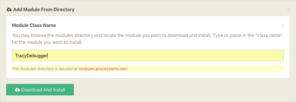 Tracy Debugger For Processwire 5926